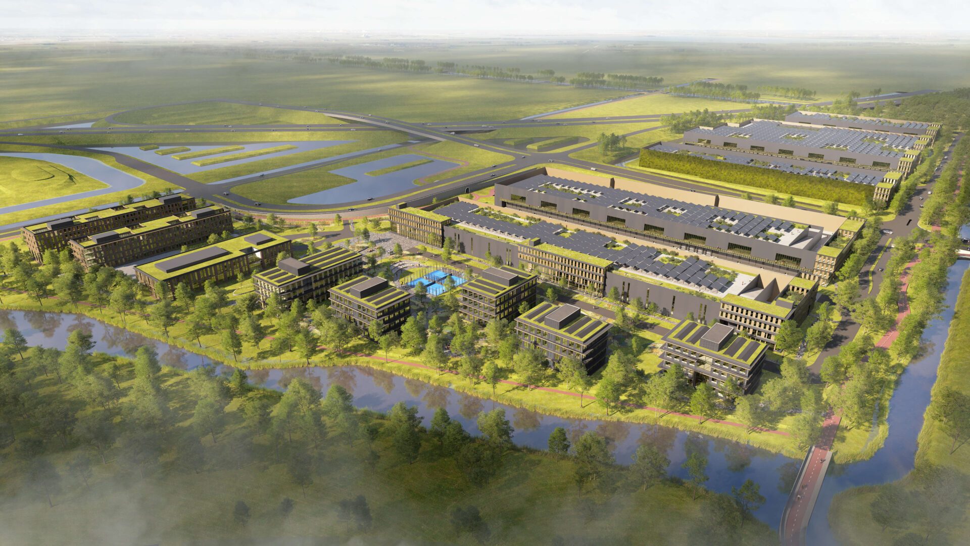 CLIC is een intospace project voor stadslogistiek in Badhoevedorp